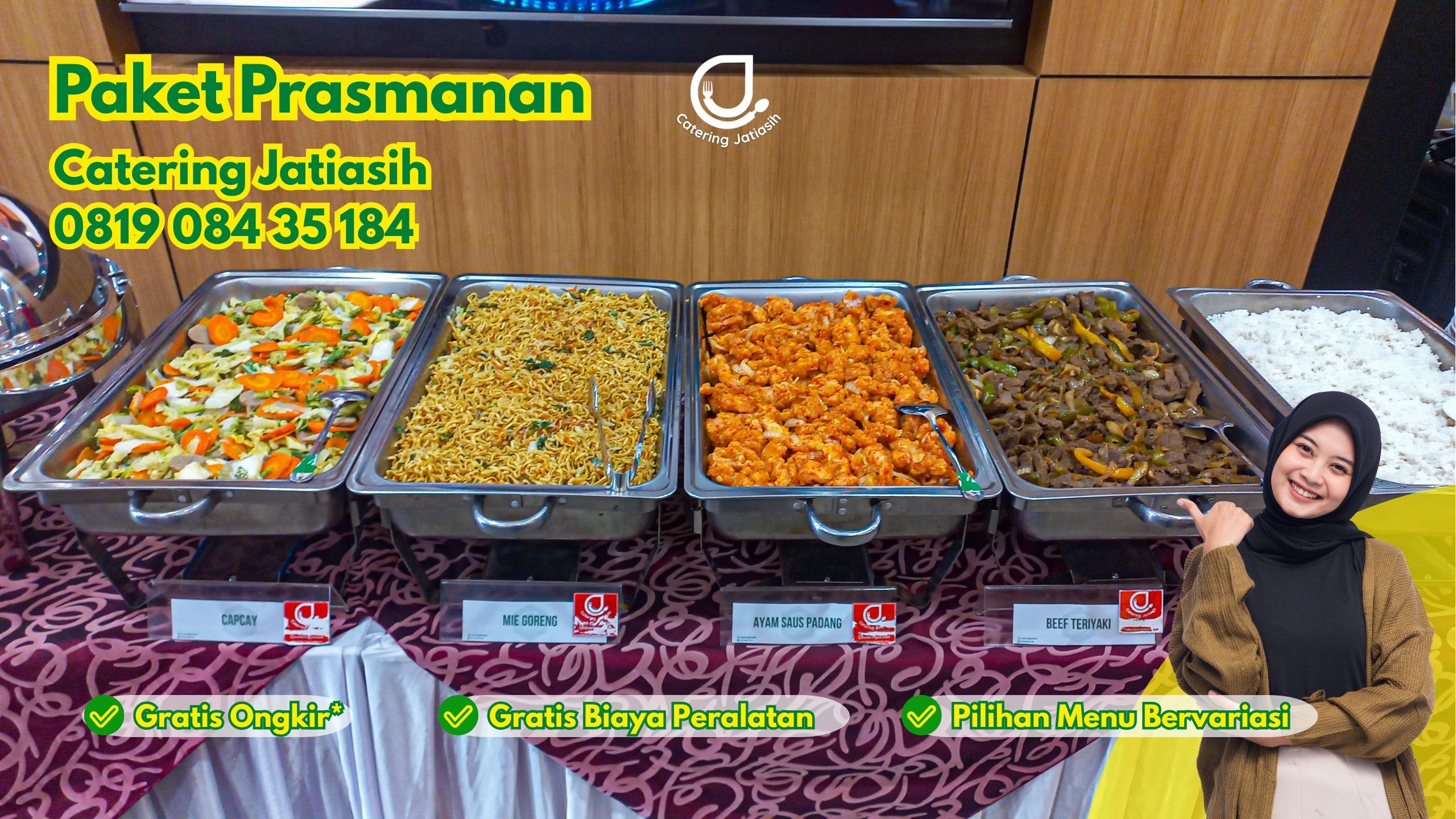 Paket Prasmanan Lengkap Menu Bervariasi untuk Acara Anda di Jakarta