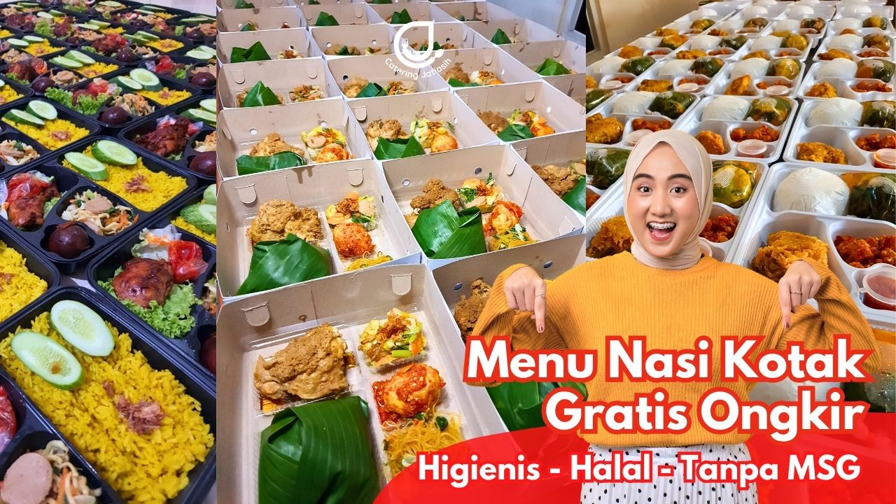 Paket Nasi Box Enak Halal Tanpa MSG di Jakarta Bekasi Depok Bogor