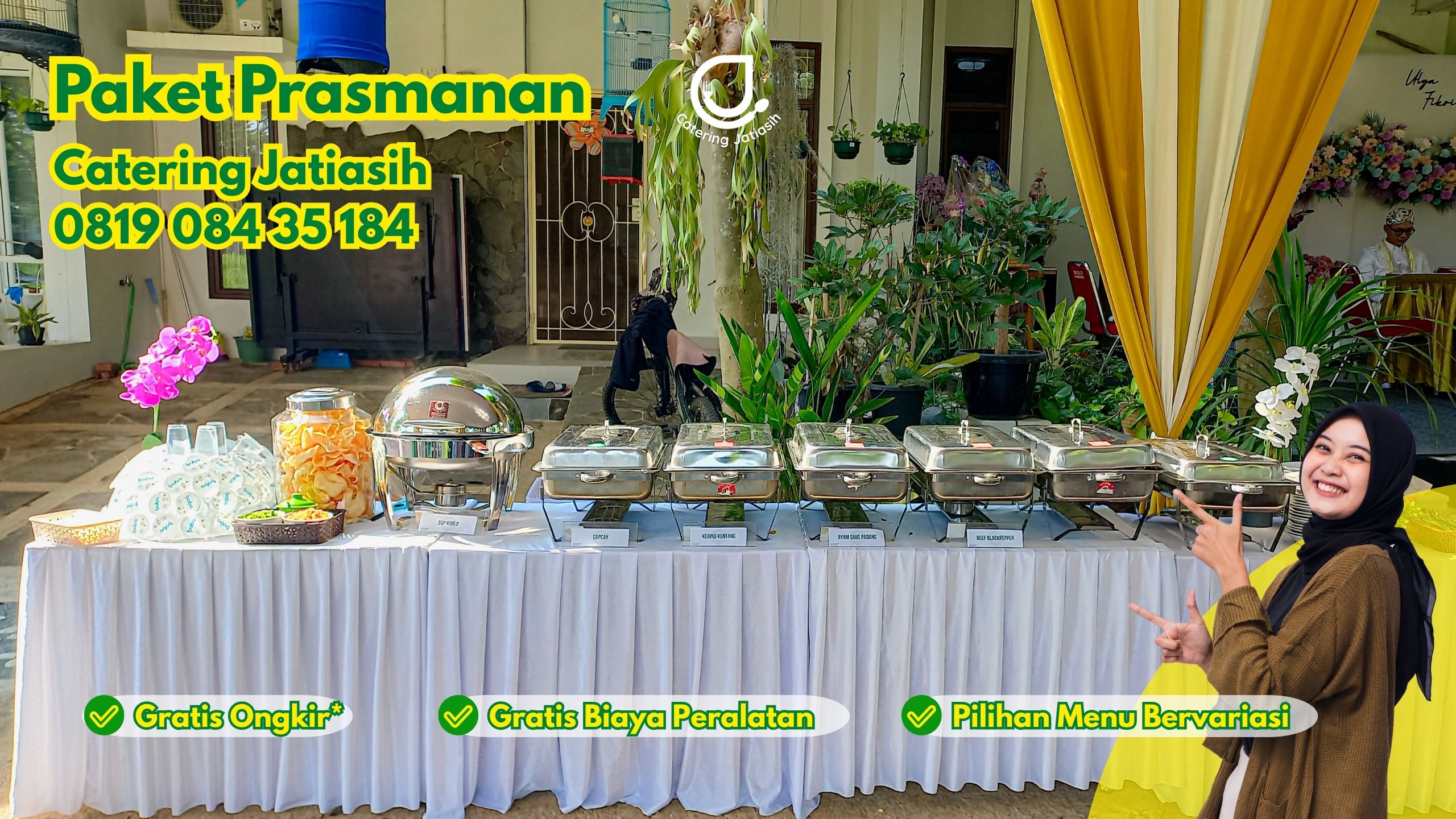 Paket Prasmanan Profesional Halal Tanpa MSG di Bekasi & Jakarta