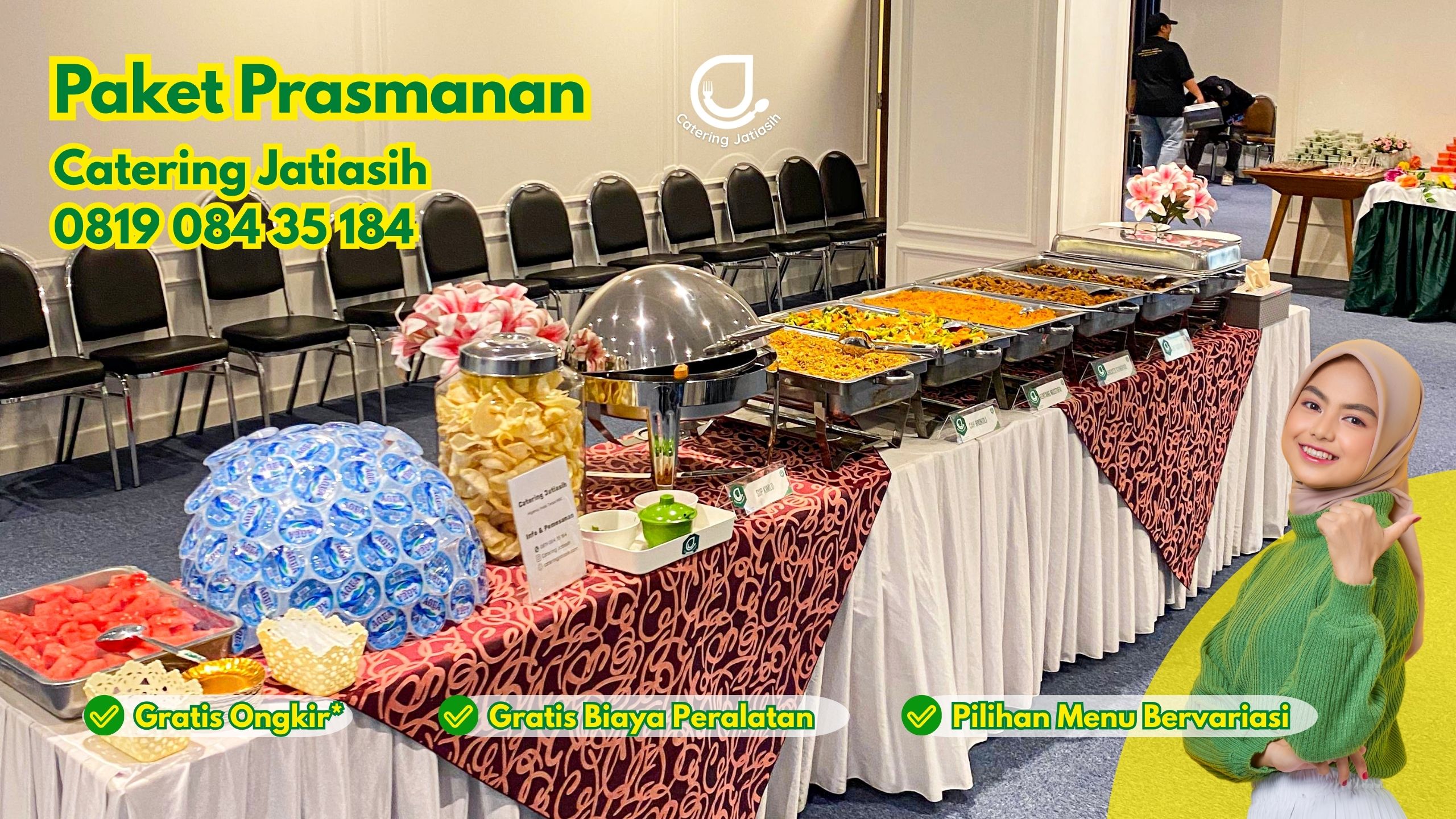 Paket Prasmanan Halal untuk Lamaran Hajatan Pernikahan di Bekasi
